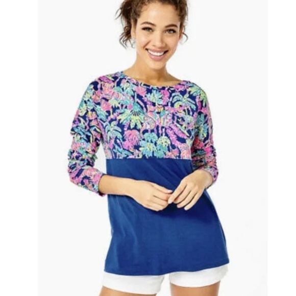 Lilly Pulitzer | Tops | Nwt Lilly Pulitzer Finn Top | Poshmark